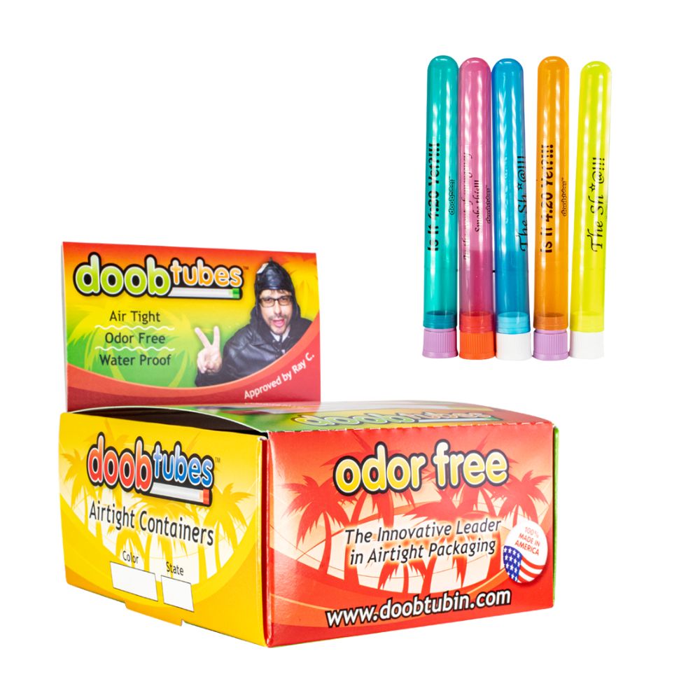 Doob Tube Wholesale 25ct - Large Size - Color Funnies