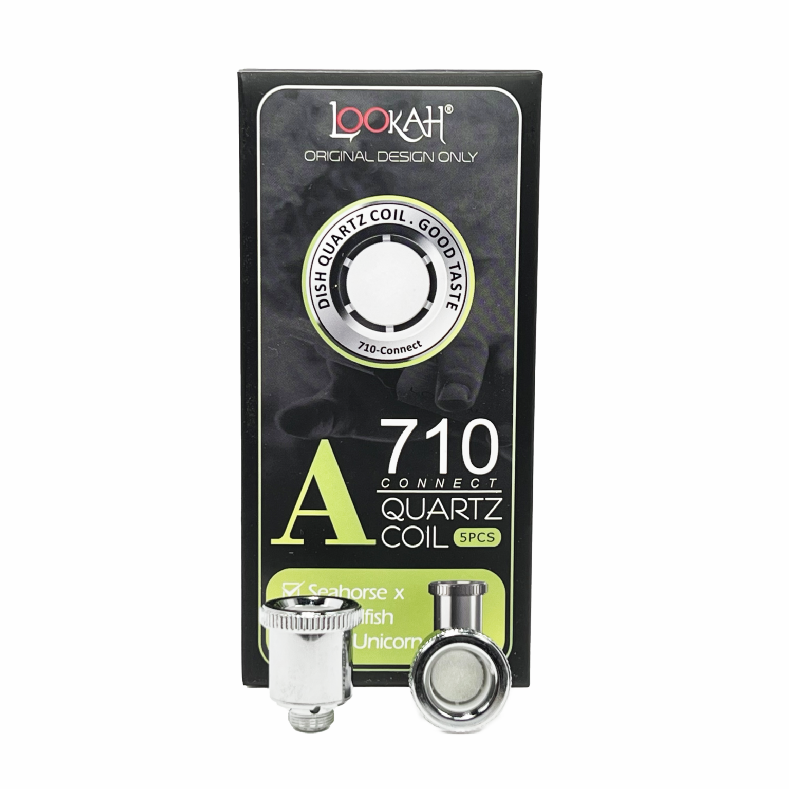 Lookah Dragon Egg Coils Type A Quartz: Best Taste - 5x Pack