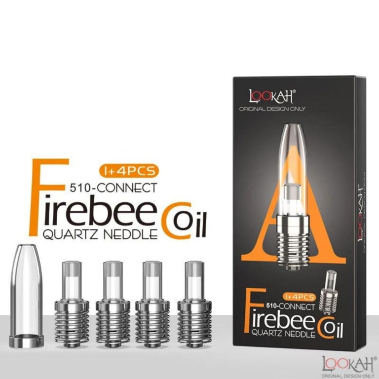 Lookah Firebee 510 Quartz Coils: Pure Wax Hits - 4 Pack