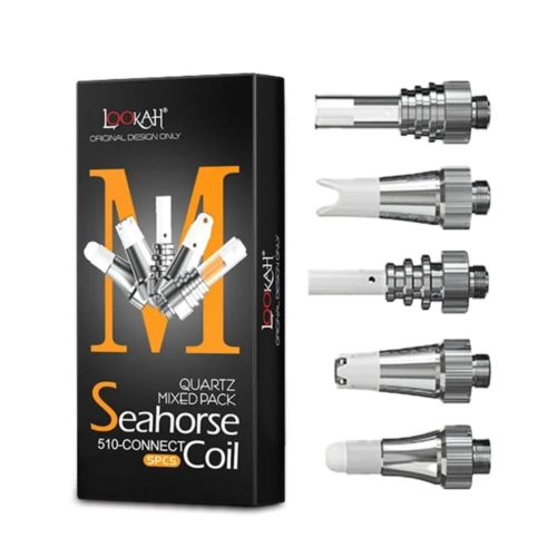 Lookah Seahorse Mixed Coils Pack: All 5 Types - (Quartz/ Ceramic)