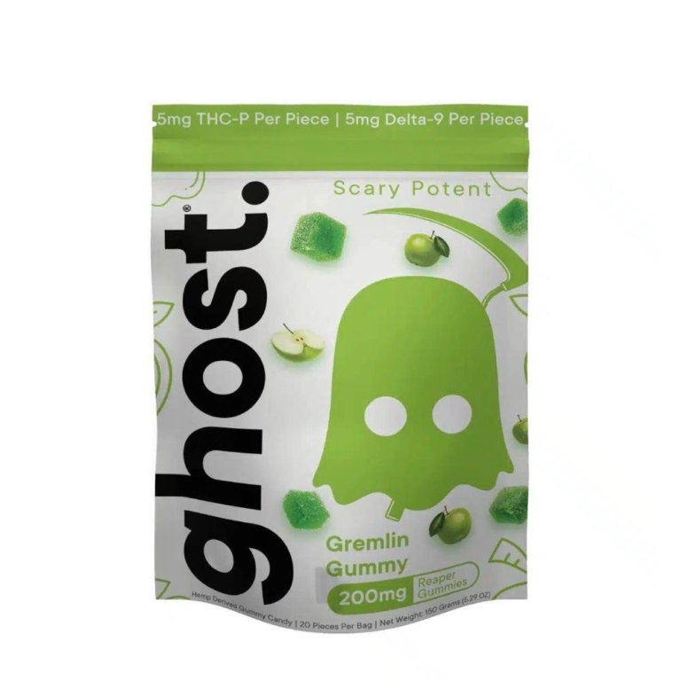 Ghost Reaper Gummies | Delta-9 + ThcP | 200mg Pack of 20