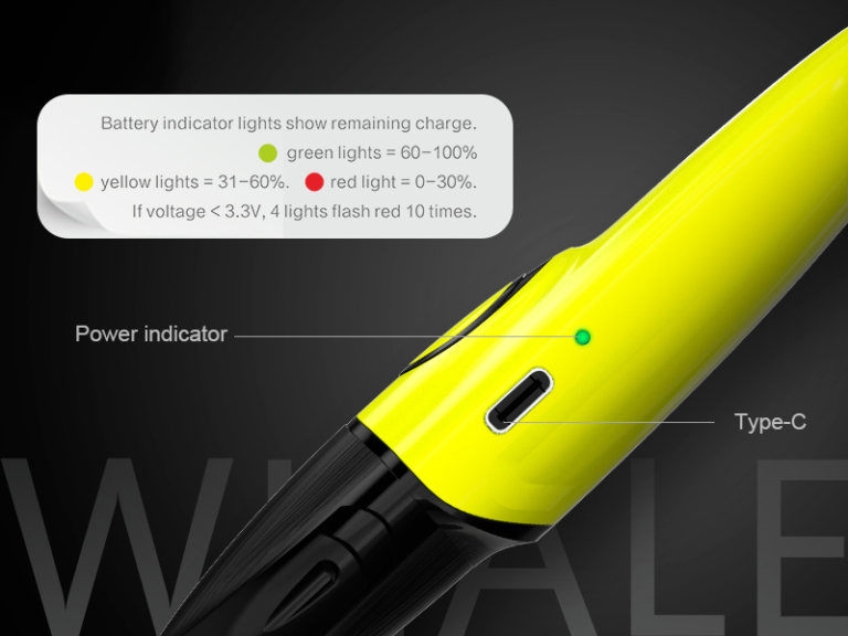 Lookah Whale Nectar Collector | Electric Dab Straw Kit – Quartz Tip