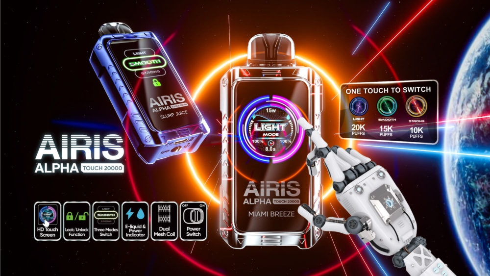 Airis Alpha Touch 20k Disposable | Discount Vape Pen