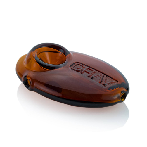 GRAV Pebble Spoon Pipe: Compact Glass – $19.99