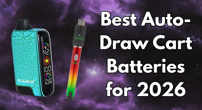 Best Auto-Draw Cart Batteries: 8 Buttonless 510 Batteries for 2026